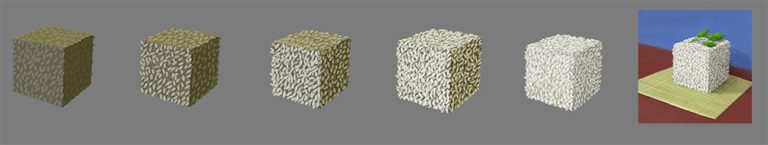 Digital Painting: Texture Cubes · Art Prof