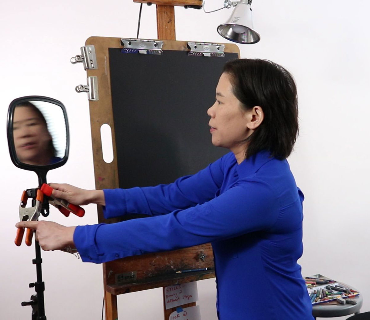 Drawing Basics TRACK: Lesson 5, Chiaroscuro Self-Portrait · Art Prof