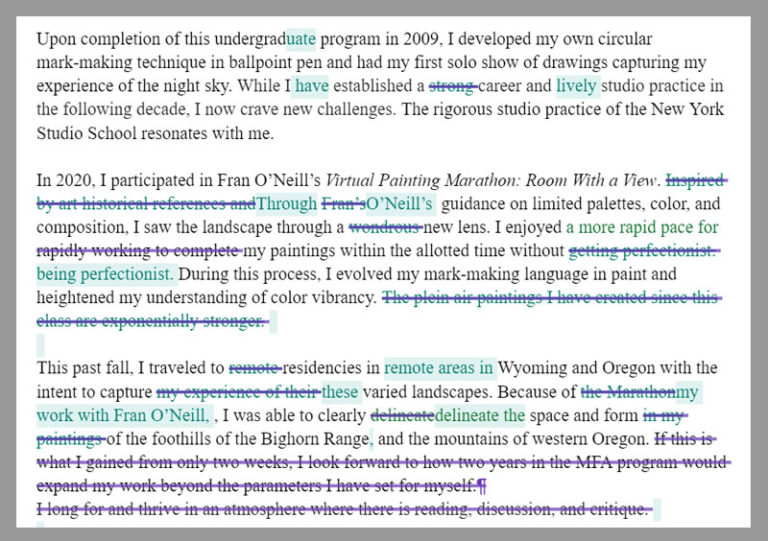 How to Write an Artist Statement · Art Prof