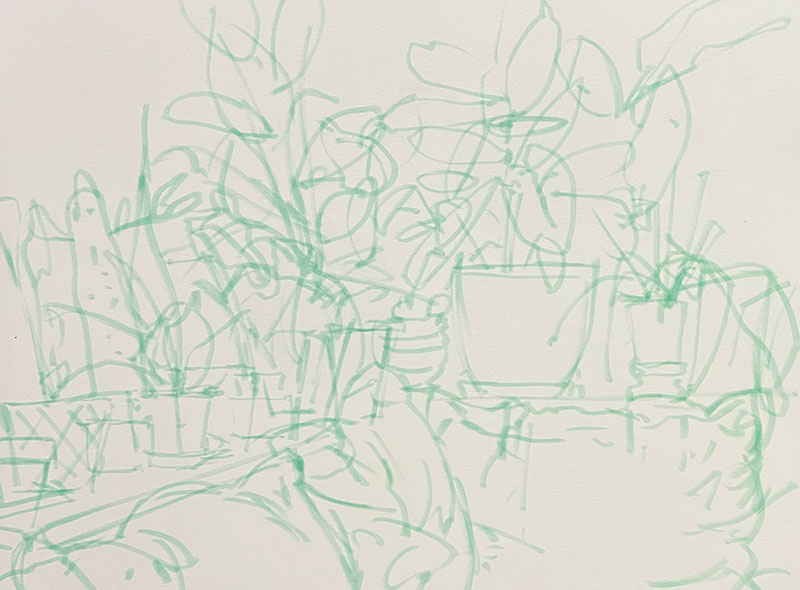 Expressive Drawing TRACK: Lesson 3, X-Ray Vision Spaces · Art Prof