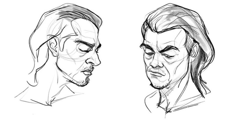 Drawing a Female Back Torso with Graphite Powder · Art Prof