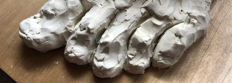 Sculpting a Foot in Oil Based Clay 1 · Art Prof