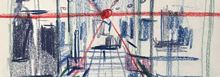 Sketching Linear Perspective Gesture Drawings · Art Prof