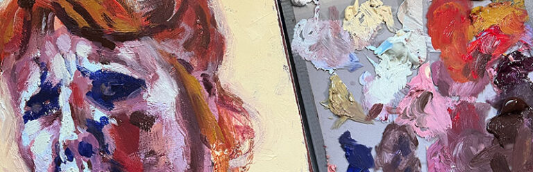 Portrait Painting in Acrylic · Art Prof