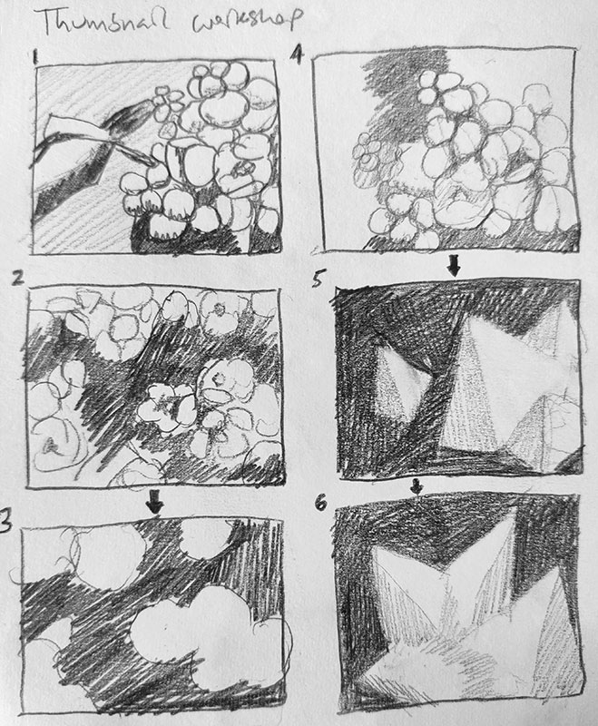 Guide to Thumbnail Sketches · Art Prof